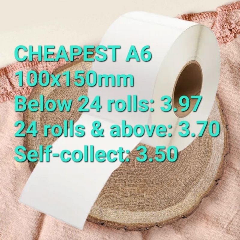 CHEAPEST A6 100x150mm 350pcs Thermal Airway Bill Label AWB Paper AWB ...