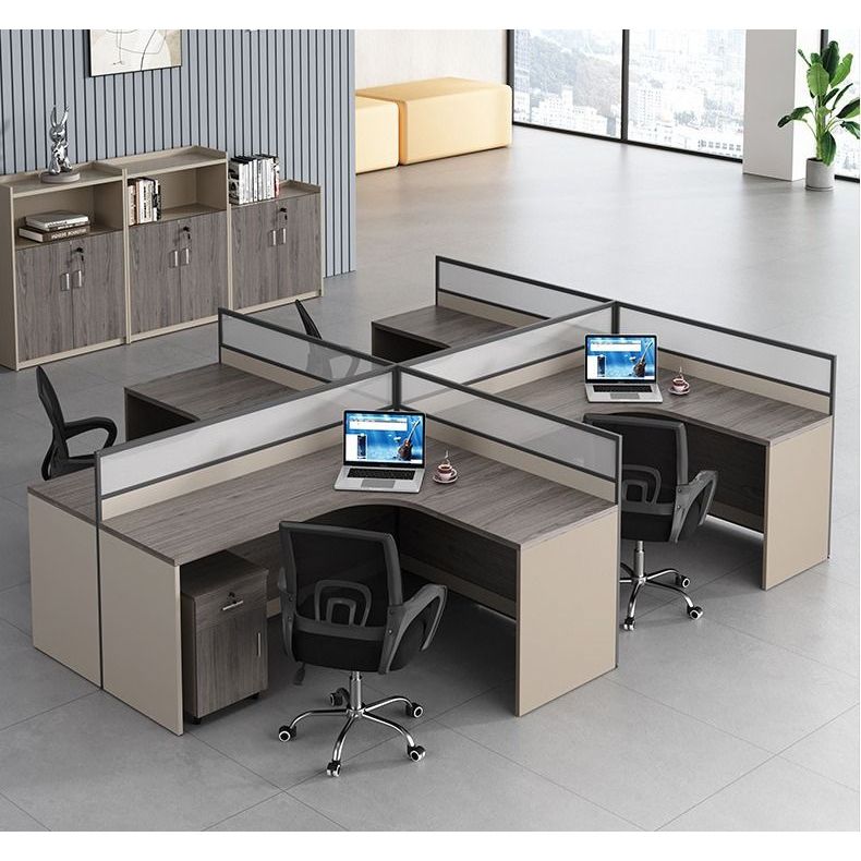 SG Ready Stock H301-306 - L Shape Workstation with High Partition ...