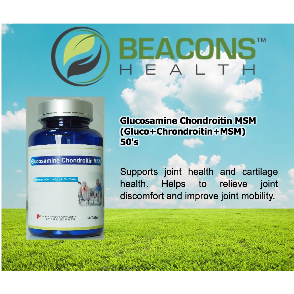 Special Promo 20% Discount ! Glucosamine Chondroitin MSM 50's --- Made ...