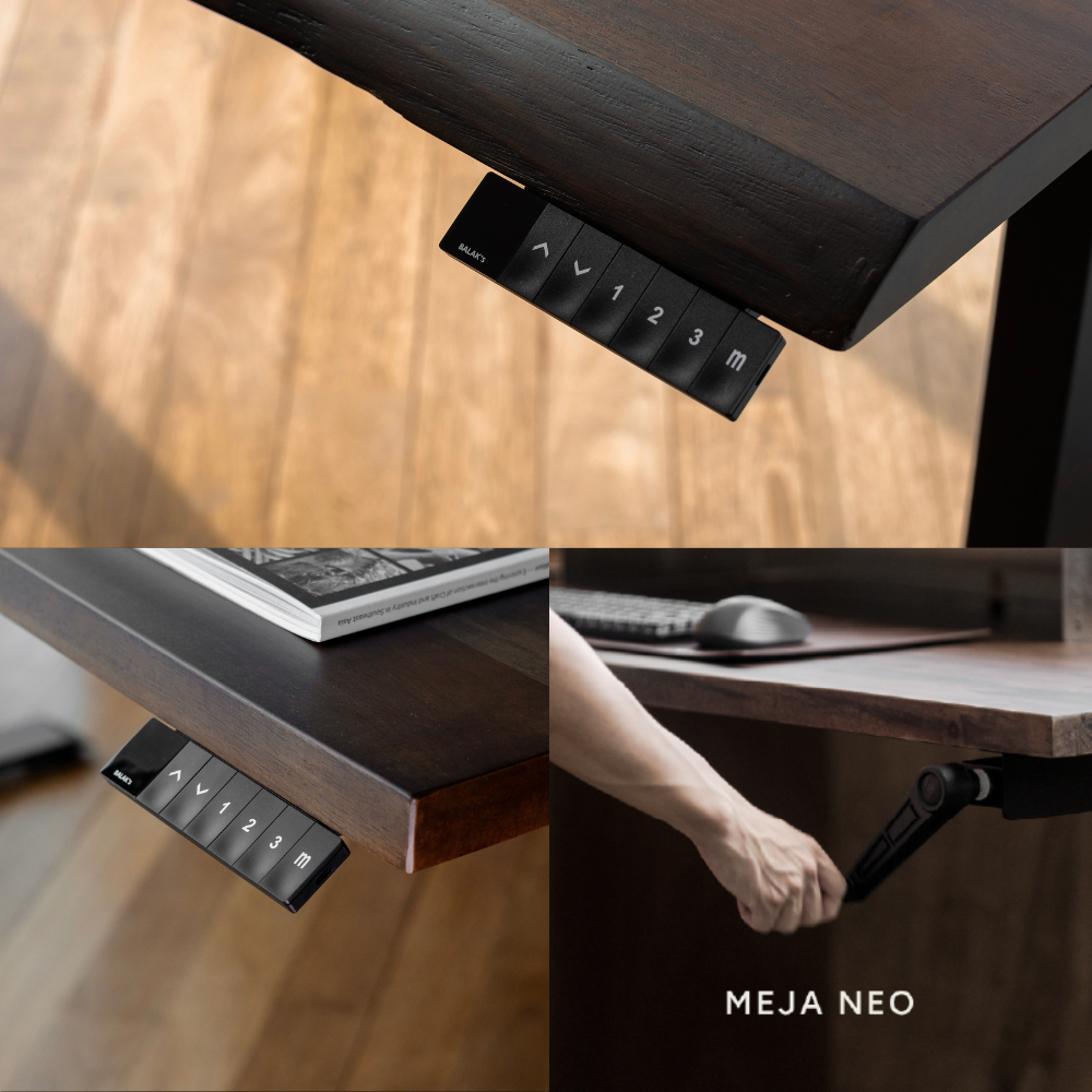BALAK's Meja | Adjustable Desk | Electric Ergonomic Standing Table ...