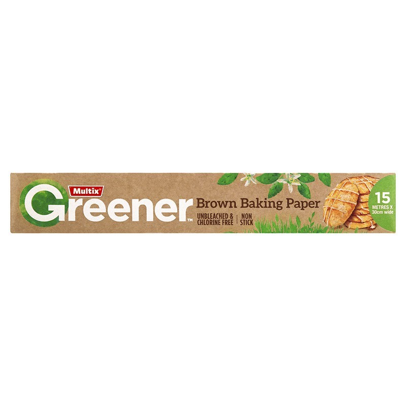 Multix Greener Brown Baking Paper (15m x 30cm) | Shopee Singapore