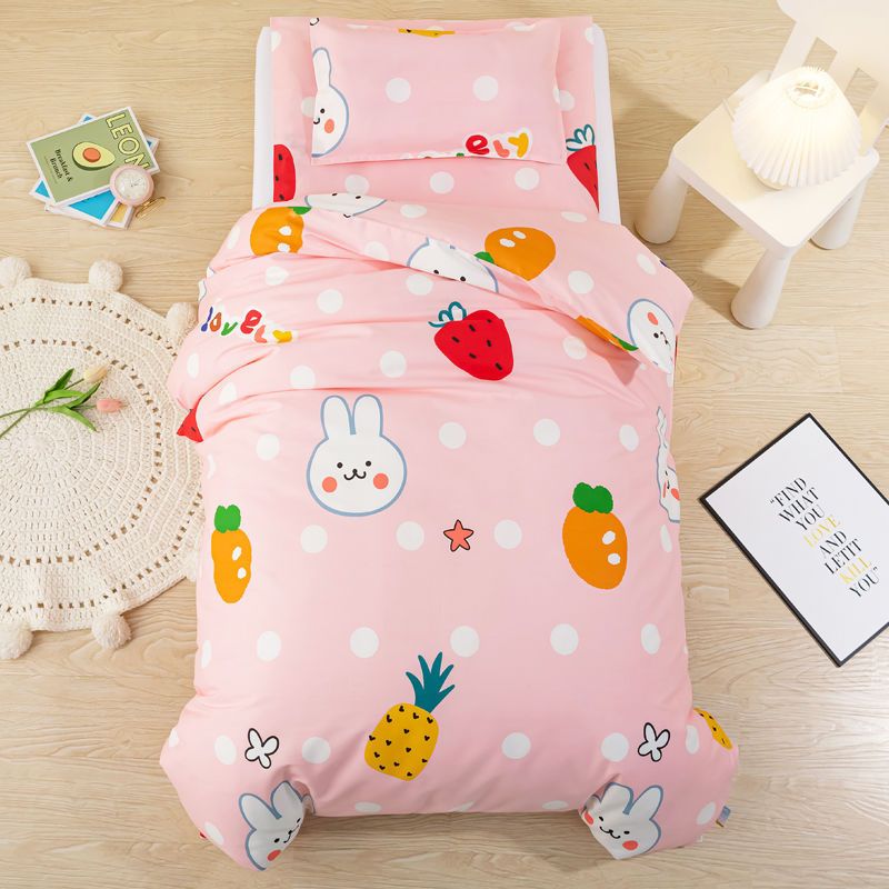 Kindergarten Child Bed Set Kids School Cotton Quilt Core Cartoon ...