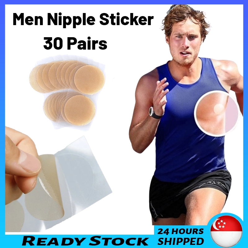 🇸🇬【READY STOCK】Men Nipple Sticker Nipple Cover Men Nipple Cover Men ...