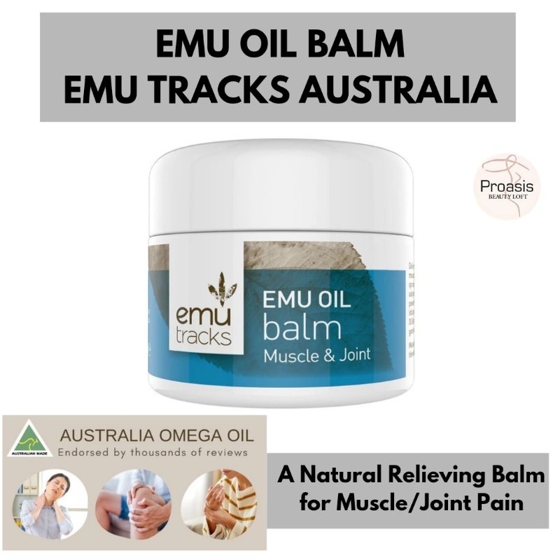 Emu Balm From Emu Tracks Australia For Joints/Muscle Pain Relief ...