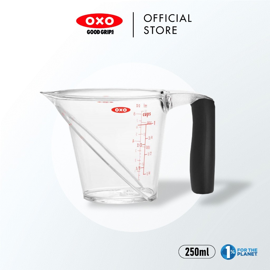 OXO GoodGrips® Angled Measuring Cup, Tritan BPA-free 250ml | Shopee Singapore