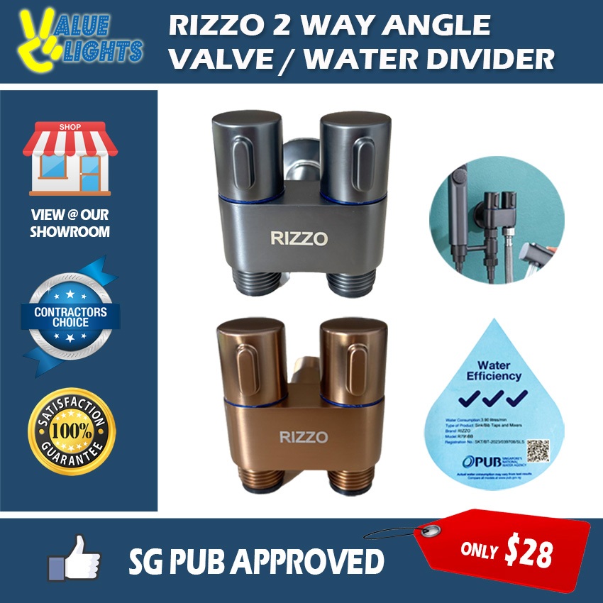 [Climate Voucher] Riekirai Rizzo Toilet Bidet 2 Way Angle Valve Gun ...