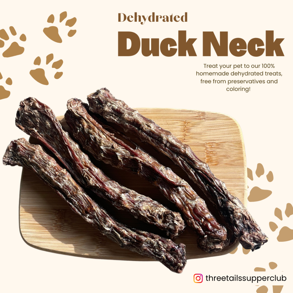 Dog Treats/Chew Dehydrated Duck Neck | Shopee Singapore