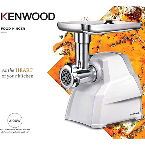 Kenwood Food Mincer with Cookie Attachment MGP40 | Shopee Singapore