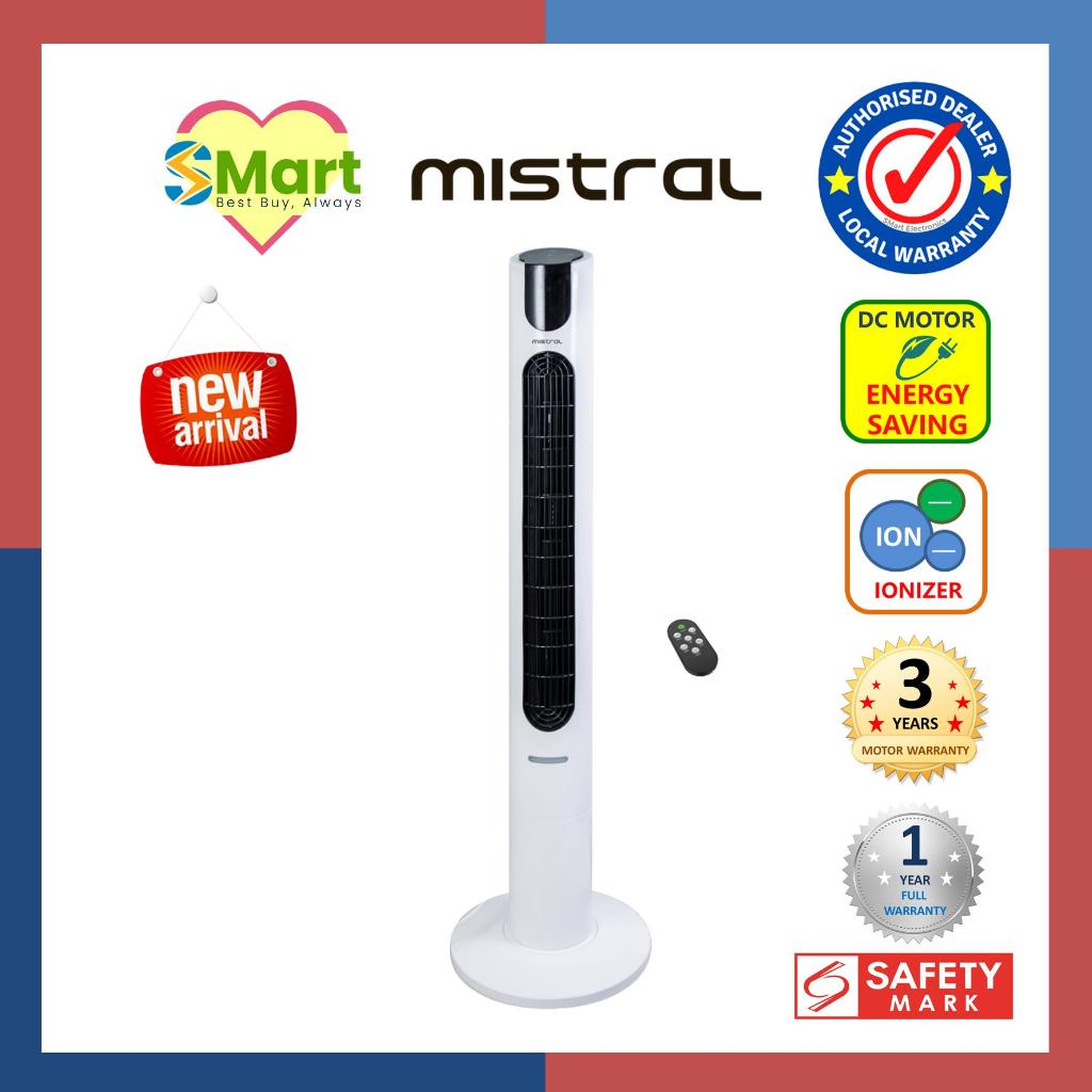 Mistral 45" DC Motor Tower Fan with Remote Control [MFD4500DR] | Shopee ...