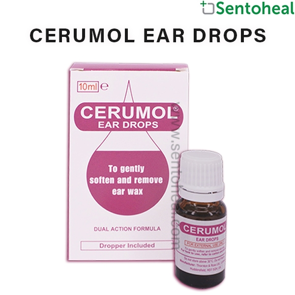 Cerumol Ear Drops 10ml - To soften and remove ear wax | Shopee Singapore