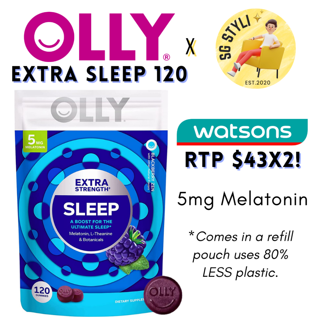 💯Olly Sleep Immunity 50/60/110 Gummy Vitamins *READY Stocks* *2-3 Days ...