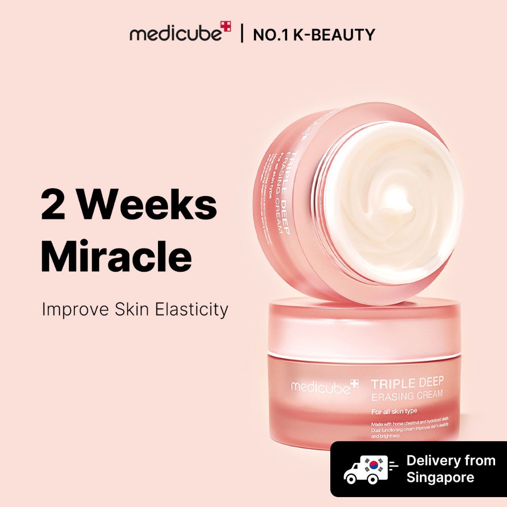 [medicube Official] Triple Deep Erasing Cream | Shopee Singapore