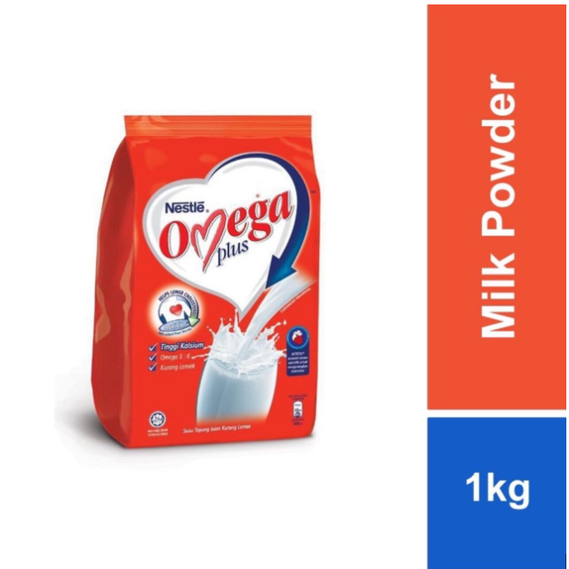 4.4 CLEARANCE STOCK Nestle Omega Plus Milk Powder Softpack (1kg) / EXP ...