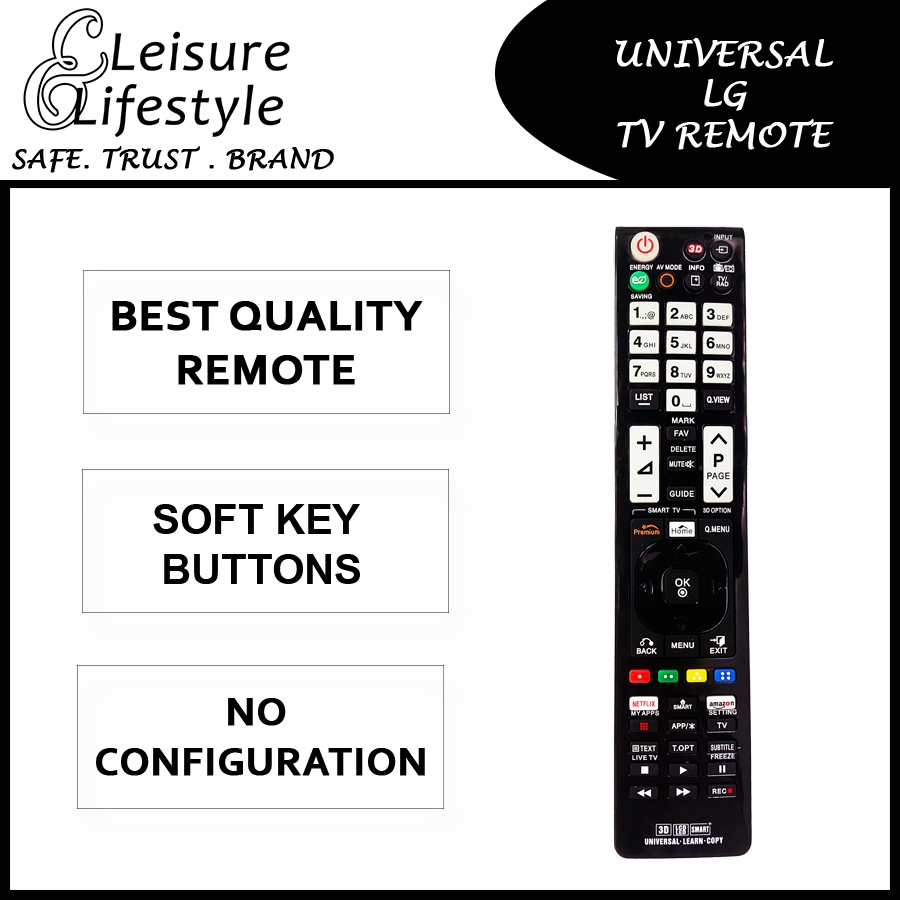 LG TV Remote Control Universal | Shopee Singapore