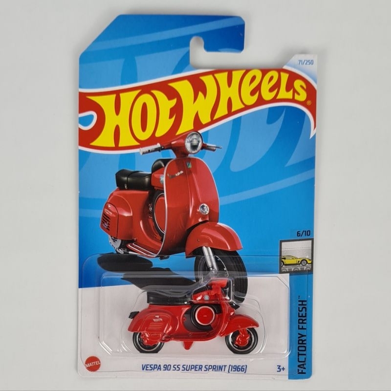 Hot Wheels Vespa 90 SS Super Sprint (1966) (2024) | Shopee Singapore