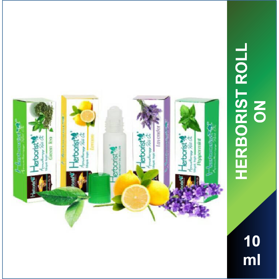 Herborist Aromatherapy Roll On Ointment / Medicated Oil 10ml | Shopee ...