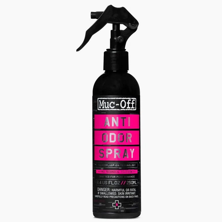 Muc-Off Anti-Odour Spray - 250ml - For sportsmen, runners, cyclists ...