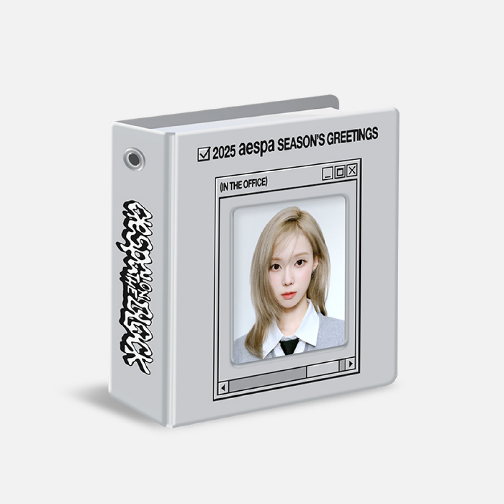 MINI COLLECT BOOK (aespa Ver.) / 2025 SM ARTIST SEASON’S GREETINGS OFFICIAL MD | Shopee Singapore