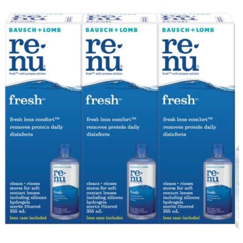 [Exp 04/26] [Free Ship] BAUSCH + LOMB Renu Fresh Contact Lens Multi ...