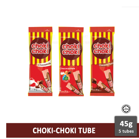 Choki Choki Chocolate/ Choco Milk/ Choco Cashew Paste 5 Sticks Per Pack ...