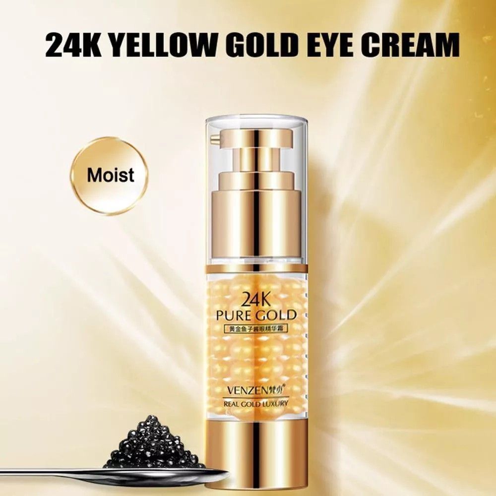Venzen 24k Gold Caviar Eye Essence Cream (35ML) | Shopee Singapore