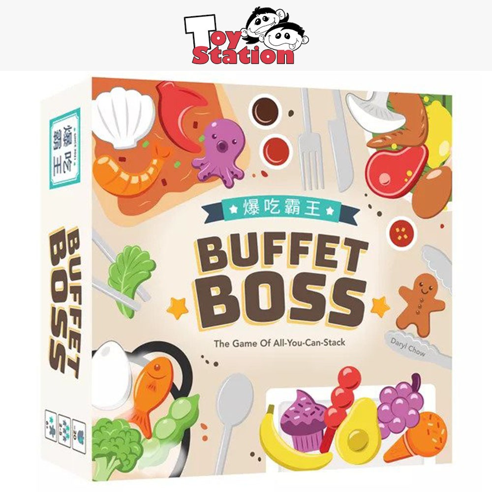 ORIGAME Buffet Boss The All-You-Can-Stack Board Game for Kids, Adults ...