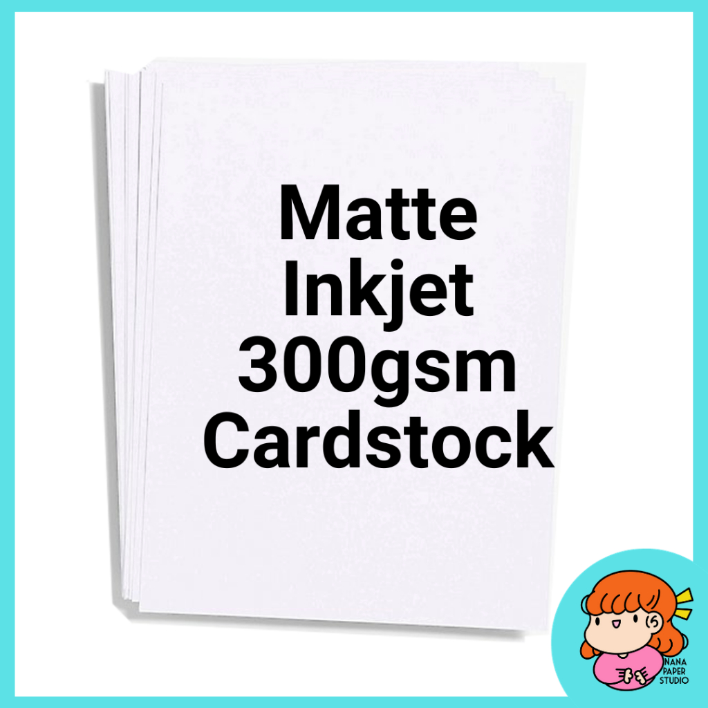 🇸🇬 180/230/300 GSM A4 Thick Cardstock Art Card Nana Paper Studio ...