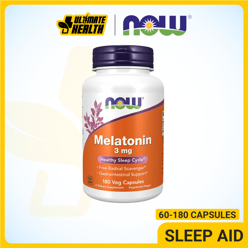 Now Foods, Melatonin, Sleep Aid, Sleep Well, Sleep Supplement, Sleep ...