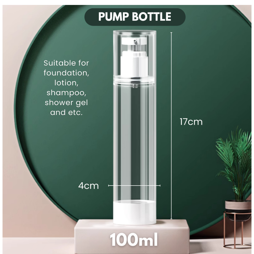 mixshop Travel Vacuum Dispenser, Refillable Liquid, Spray, Pump, Eye ...