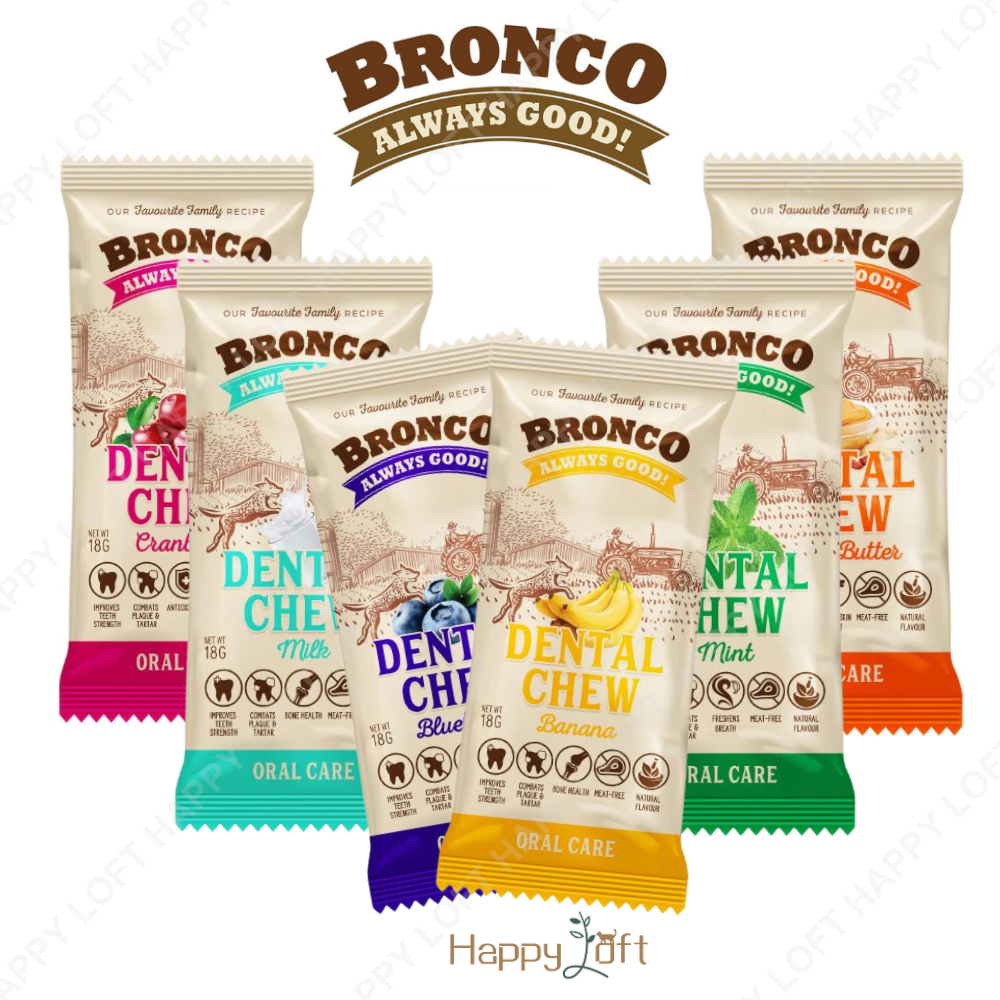 [SG SELLER] [SUPER PROMO 1 FOR $1] Bronco Dental Chew / Dog Oral Care ...