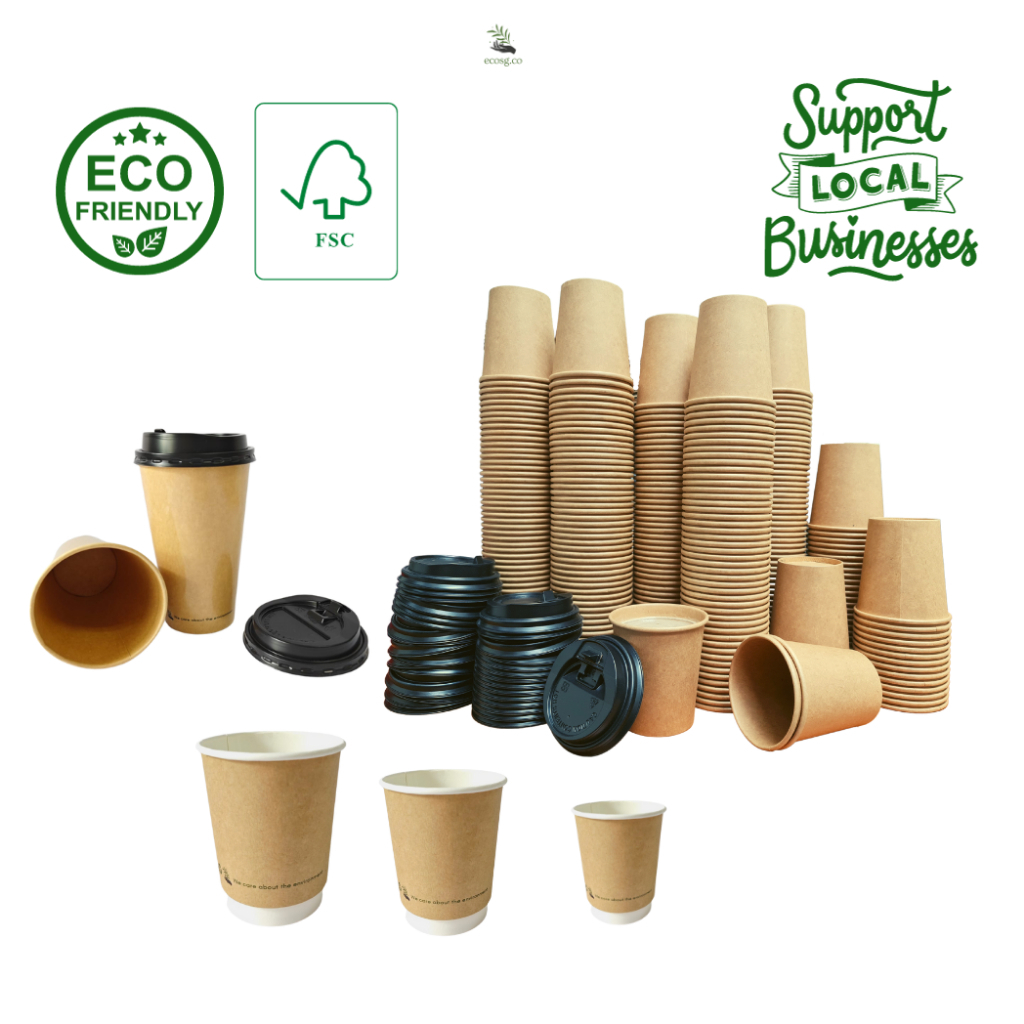 DISPOSABLE PAPER CUP FOR PARTIES OFFICES, Paper Cup Hot Tea Cup 8OZ,10 ...