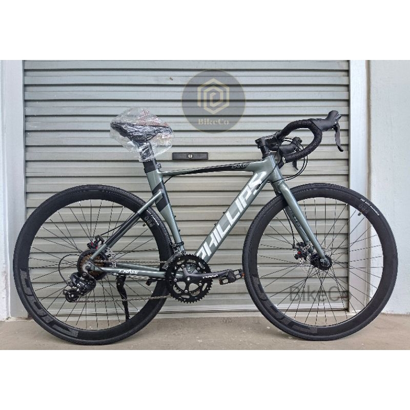 PHILLIPS Chase Aero Disc Brake Road Bike | SENSAH Integrated 18 Speed ...