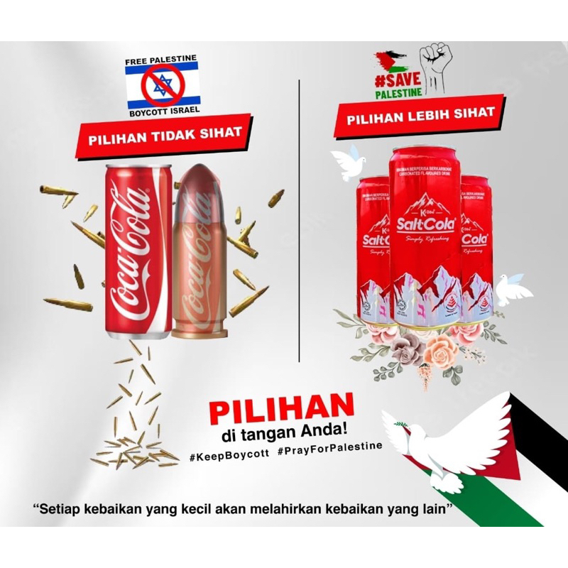 Salt Cola with Himalayan Salt & Natural Sweetener (320ml) | Shopee ...