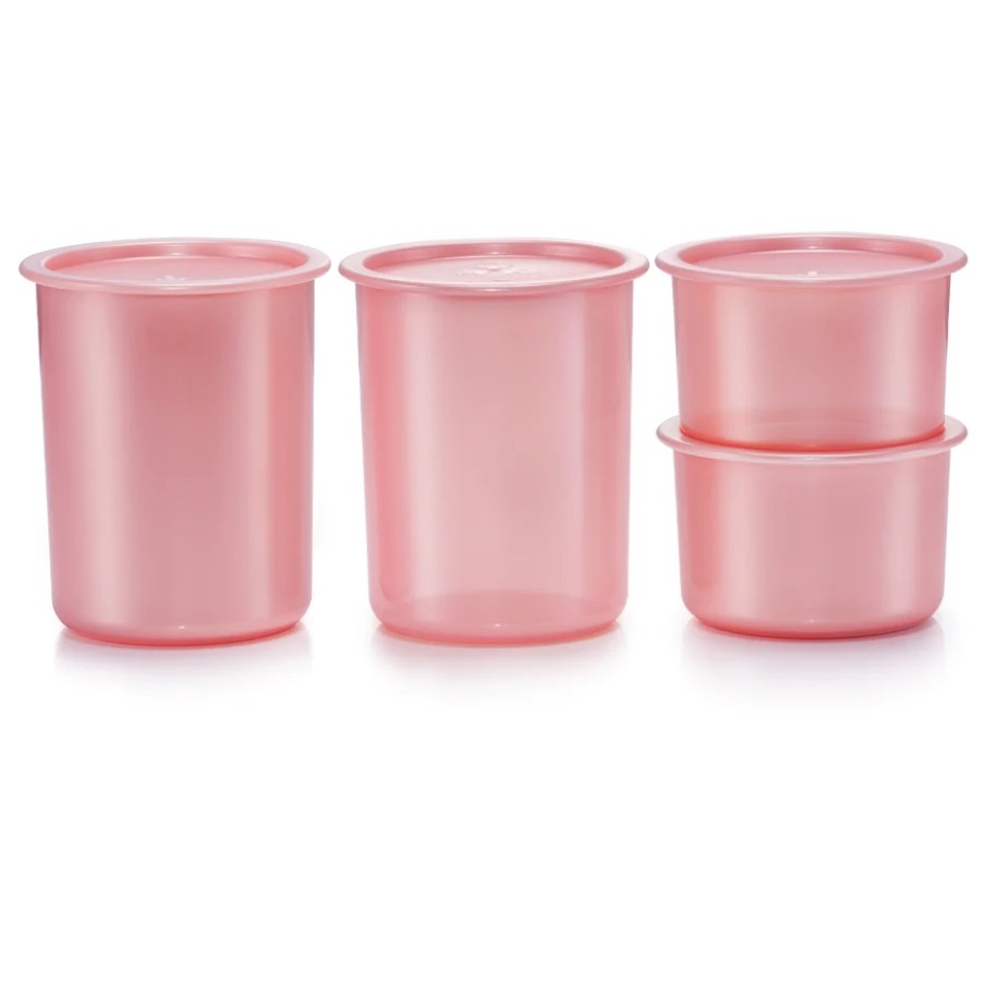 Tupperware one touch CNY - rose gold One Touch Set (4) | Shopee Singapore