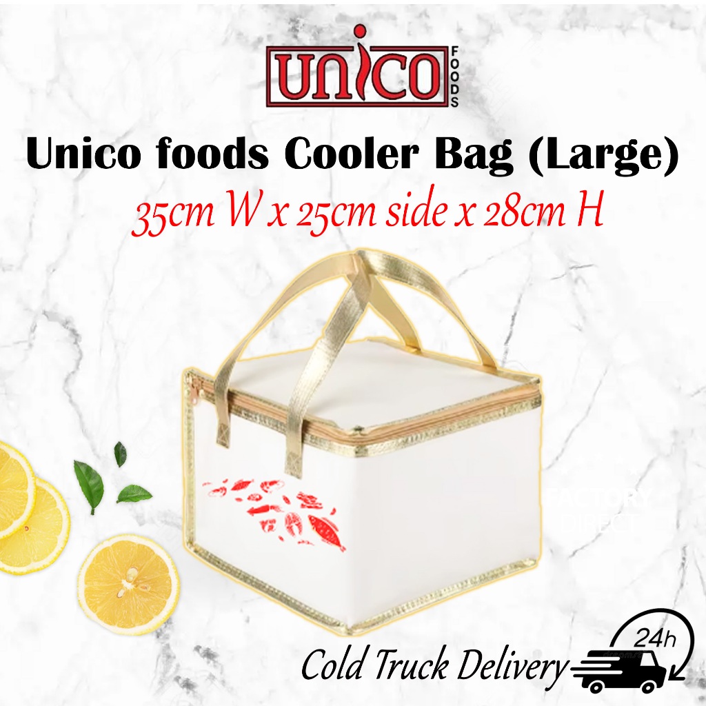 [UNICOFOODS] Unico foods Cooler Bag (Large) | Shopee Singapore