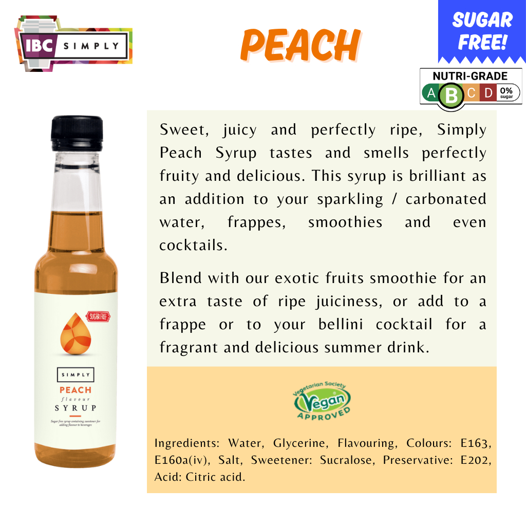 🥤Simply Syrup Sugarfree Halal Vegan Coffee Syrups 250ml Hazelnut Salted ...