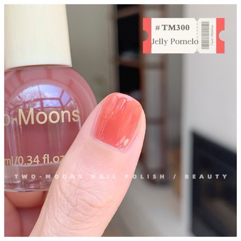 【MTS-SG】 Two Moons Jelly Tint Non Peel Quickly Drying Regular Oil Based ...