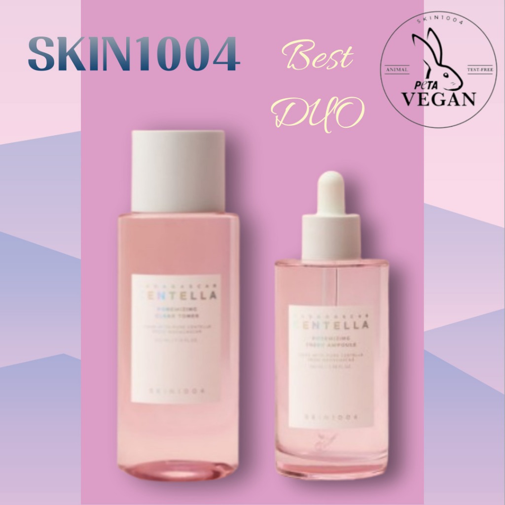 SKIN1004 BEST DUO/Poremizing Ampoule 100ml/Poremizing Clear Toner 210ml ...