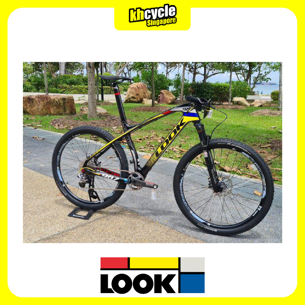 LOOK Bike 987 XX1 AMC Wide Lightening Pro Team | Shopee Singapore