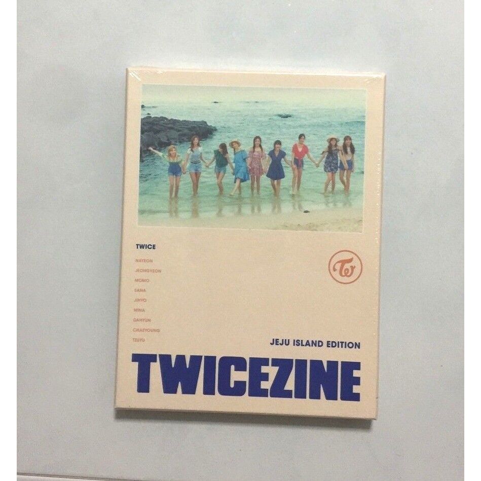 TWICE TWICEZINE JEJU ISLAND EDITION PHOTOBOOK [LIMITED EDITION ...