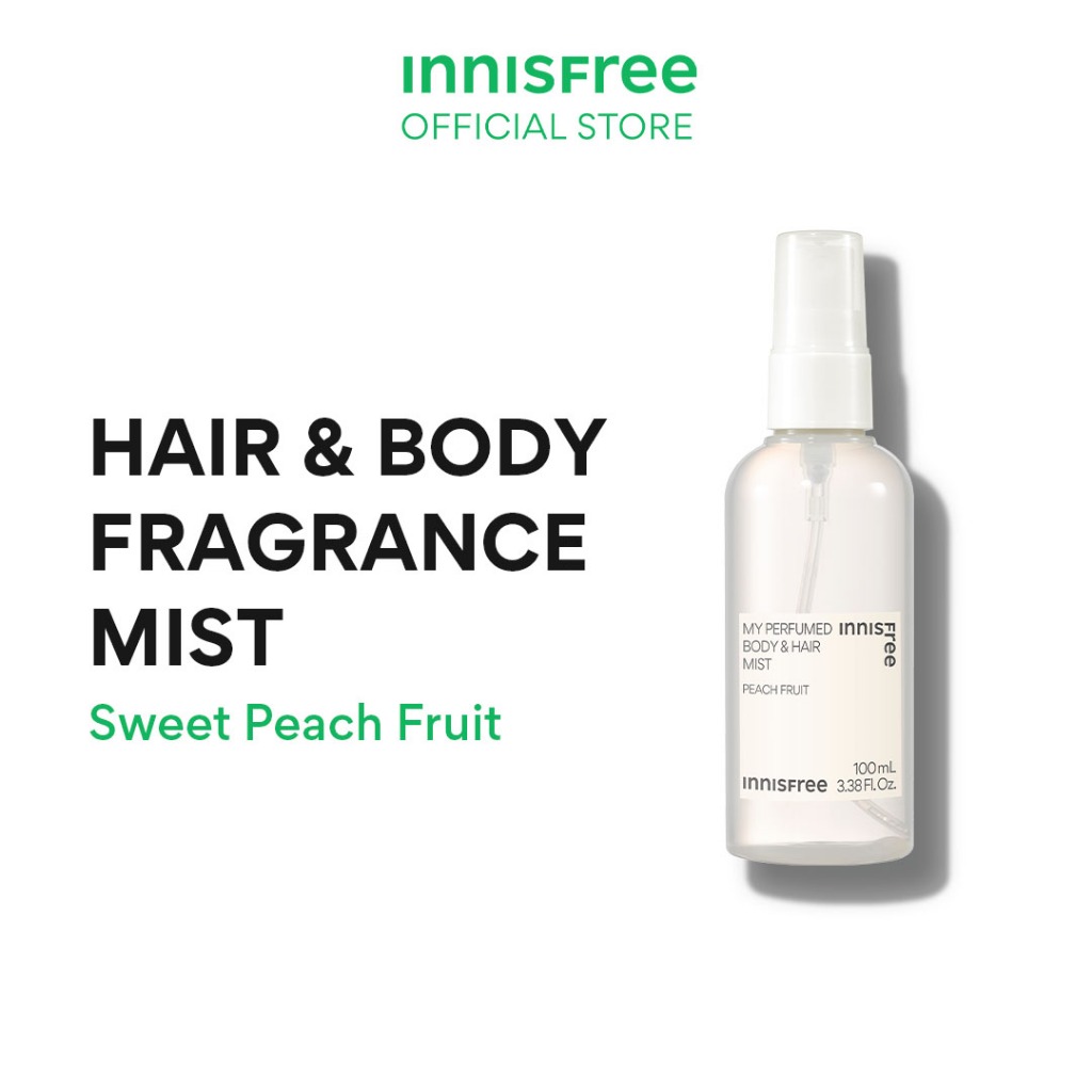 INNISFREE My Perfumed Body & Hair Mist Peach Fruit 100ml | Shopee Singapore