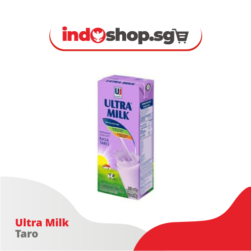 ULTRA MILK TARO 200ML BUNDLES 3|TARO|SUSU ULTRA|ULTRA MILK|SUSU TARO|INDOSHOP | Shopee Singapore
