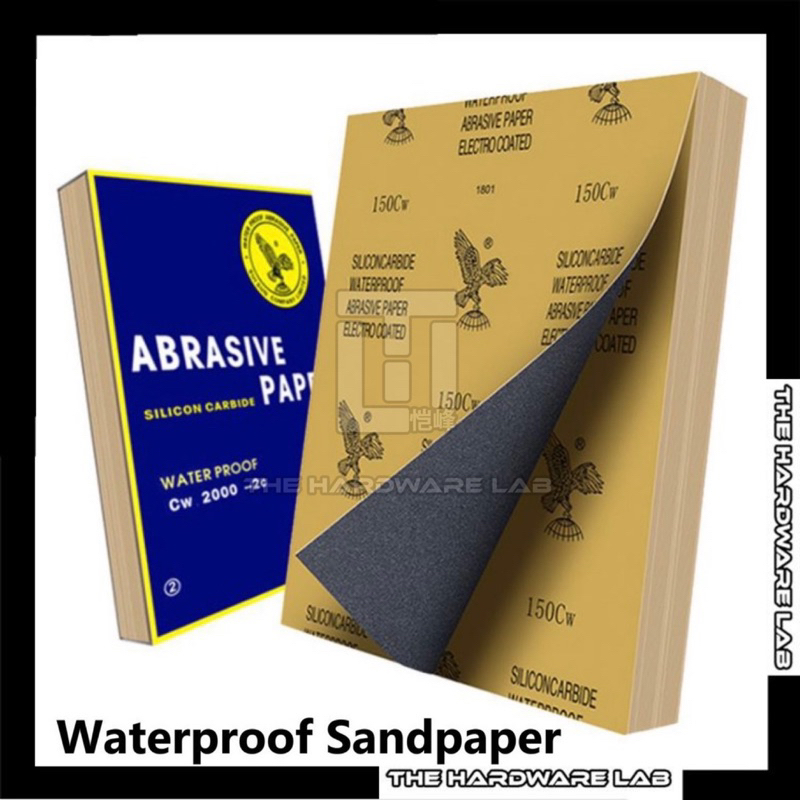 {The Hardware Lab}Eagle Waterproof Silicon Carbide Abrasive Paper ...