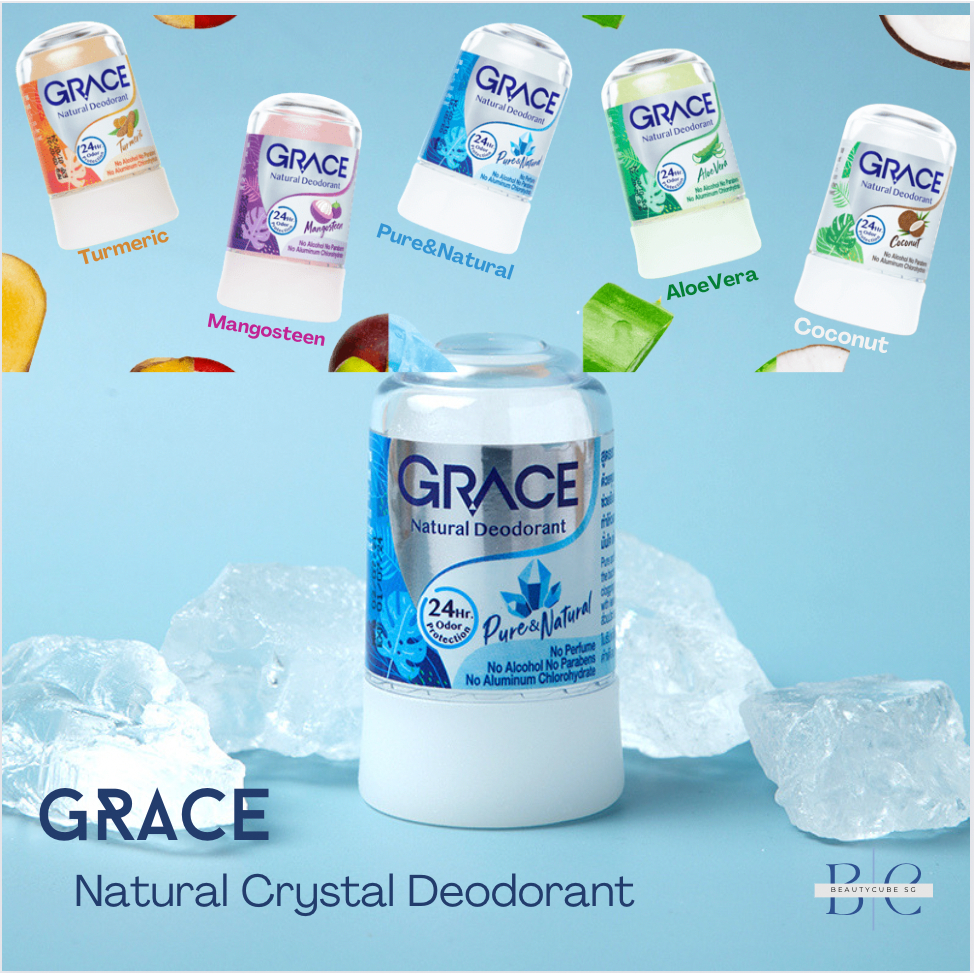 [SG SELLER] GRACE Natural Crystal Deodorant 70G | Shopee Singapore