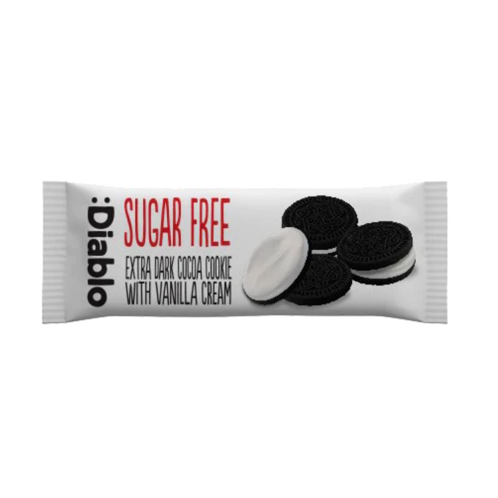 Diablo Sugar Free Sandwich Cookies | Vallila with Cocoa Cream | Extra ...
