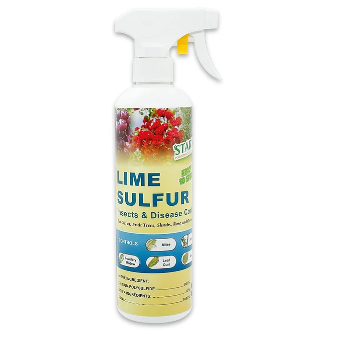 500ml Starx Lime Sulphur Insects & Disease Control Fertiliser Indoor ...