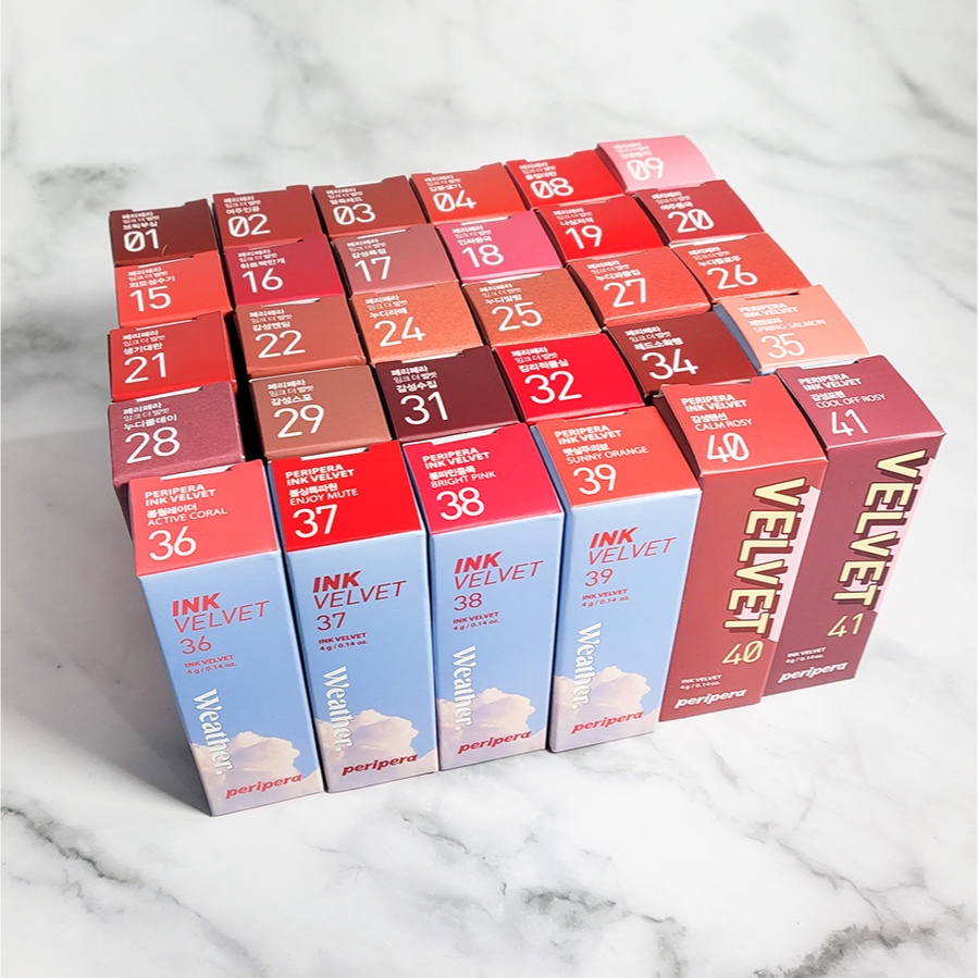 peripera ink the velvet tint 4g | Shopee Singapore