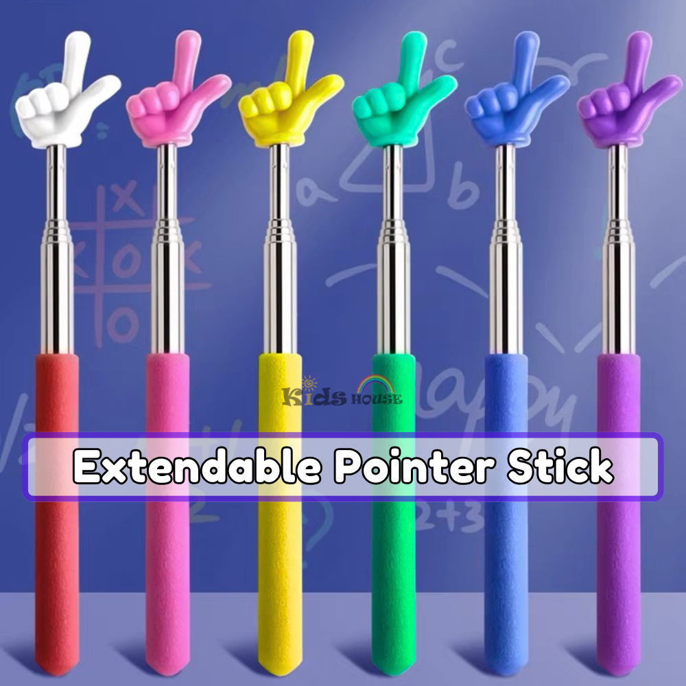 Adjustable Hand Pointer Sticks Finger Pointer for Classroom ...