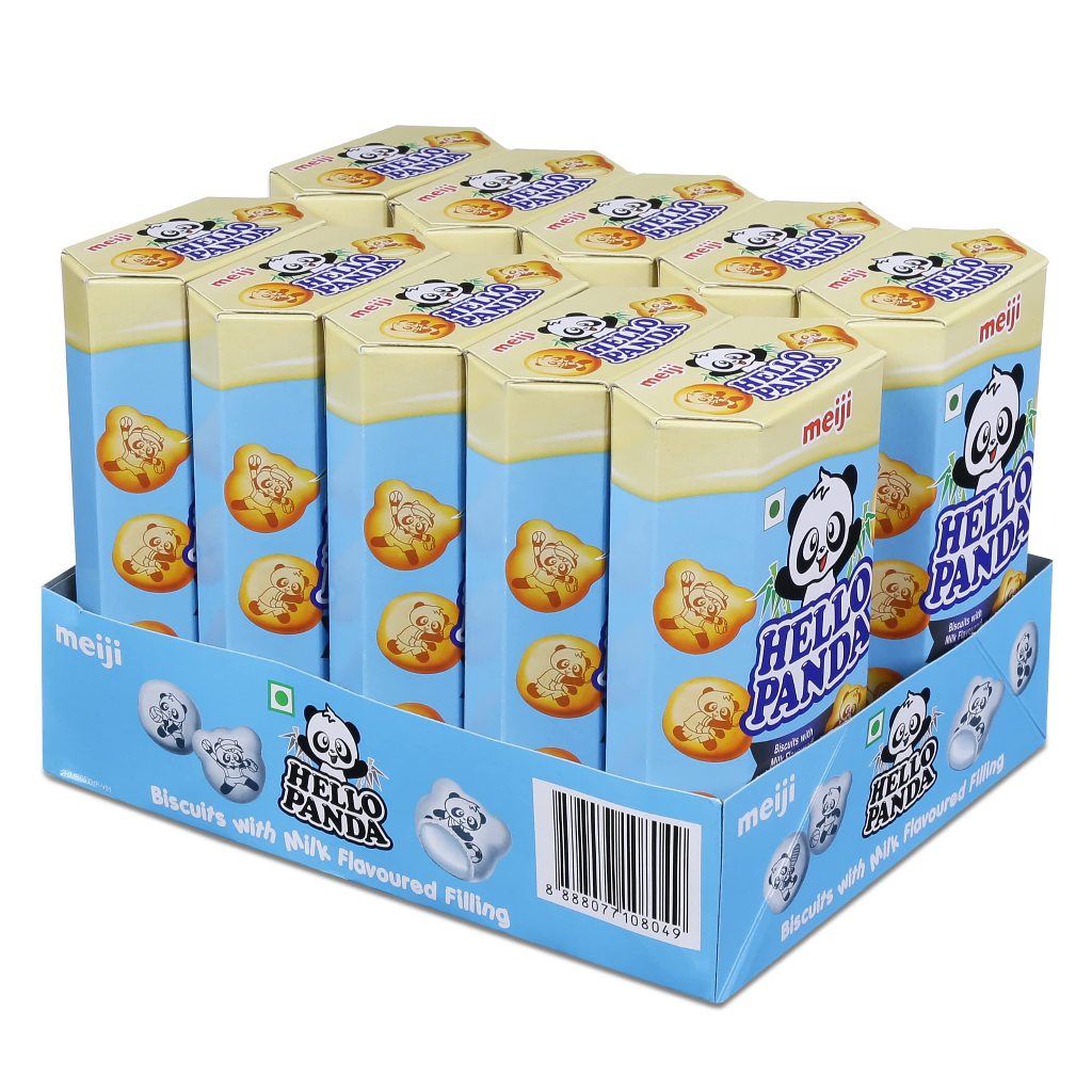 Meiji Hello Panda Milk Flavour (10 x 50g) | Shopee Singapore