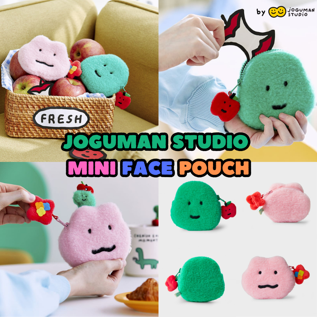 JOGUMAN STUDIO MINI FACE POUCH /BRACHIO /DIPLO | Shopee Singapore